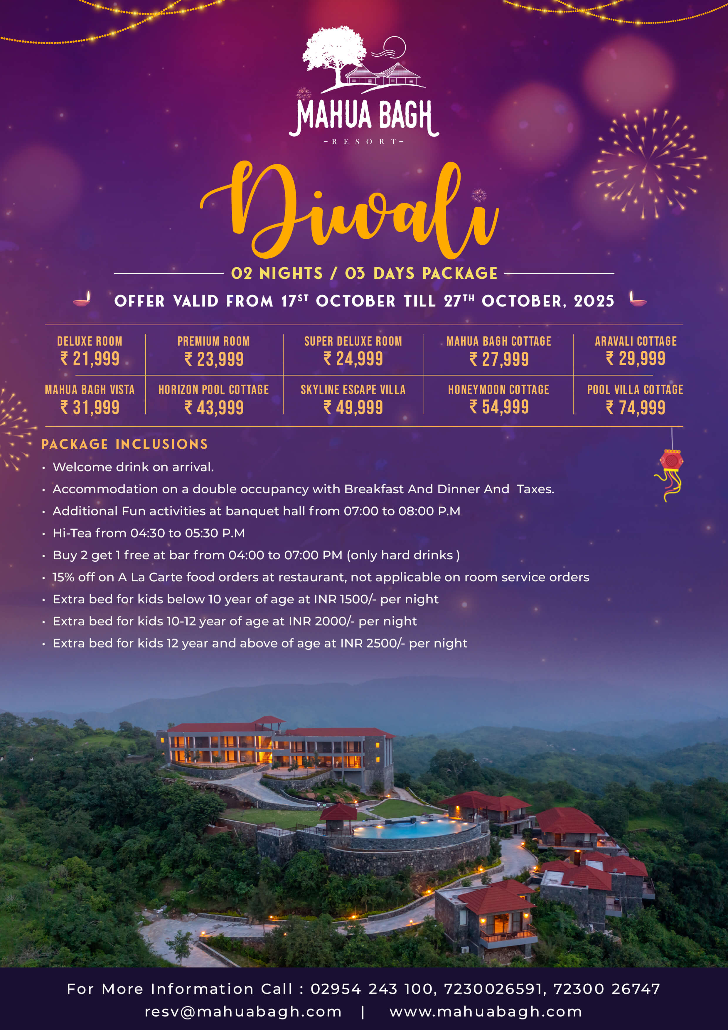 Mahua Bagh: Stay At Luxury Resorts In Kumbhalgarh
